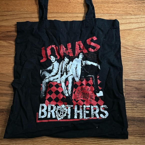 Bags | Collectible Jonas Brothers 208 Tour Tote Bag | Poshmark